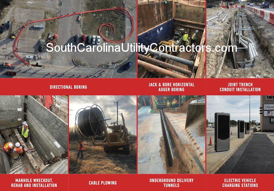 Underground Utility Construction - South Carolina Utility Contractors